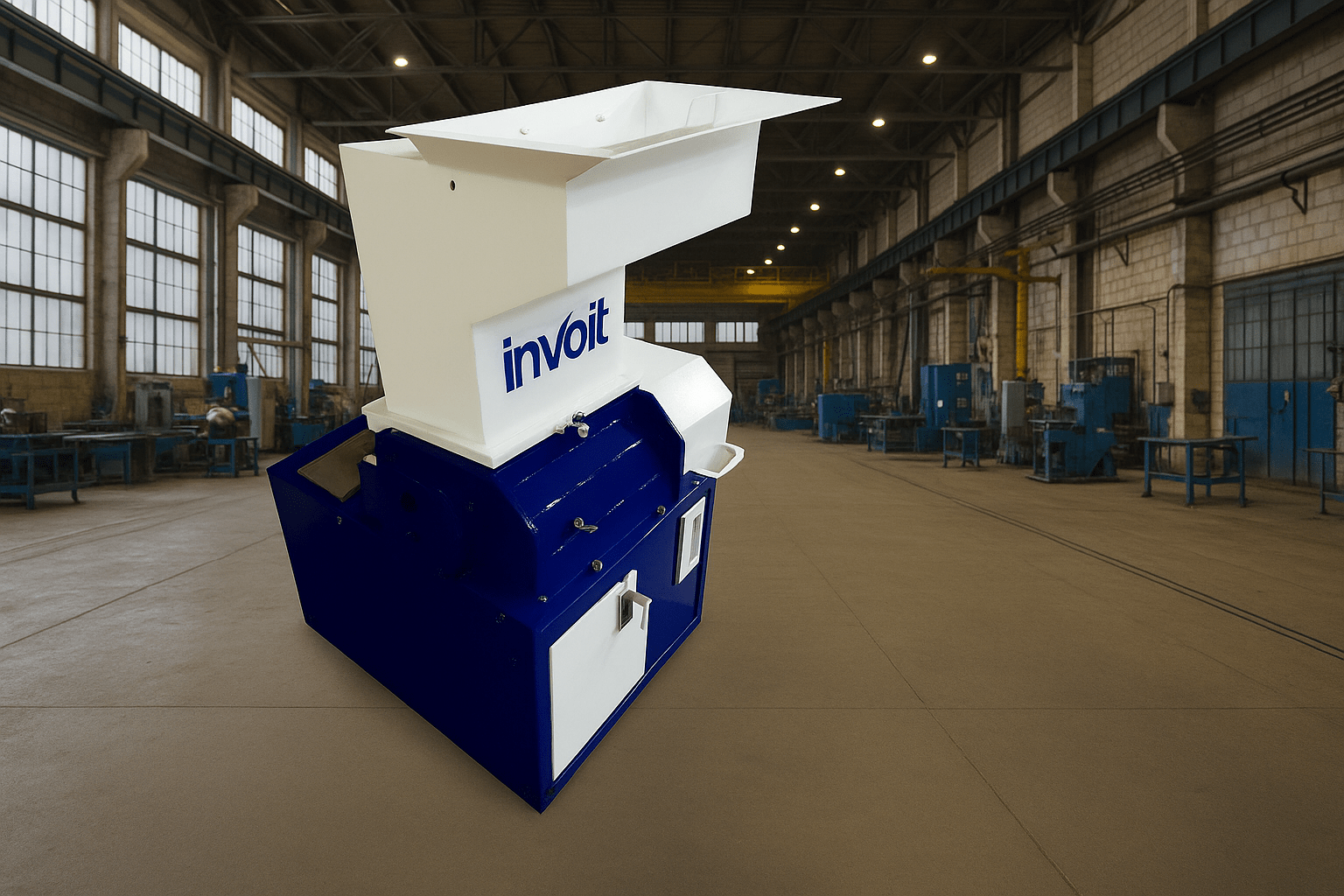 Working Principle of Plastic Scrap Grinder Machine